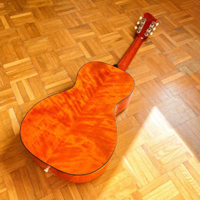 Herman Carlson Levin Model 18 rare & gorgeous parlor | Reverb UK