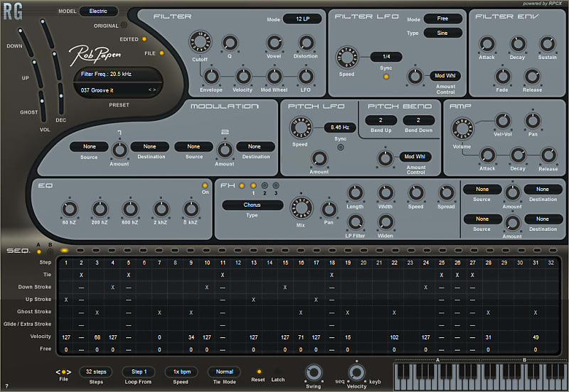 Rob Papen RG Rhythm Guitar Virtual Instrument | Reverb