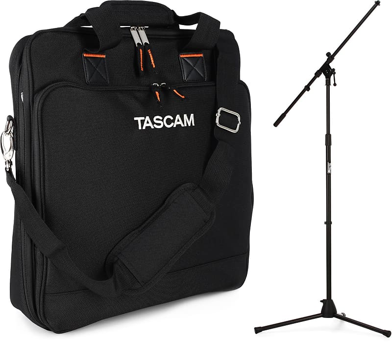 TASCAM Model 12 Padded Carrying Bag Bundle with On-Stage | Reverb