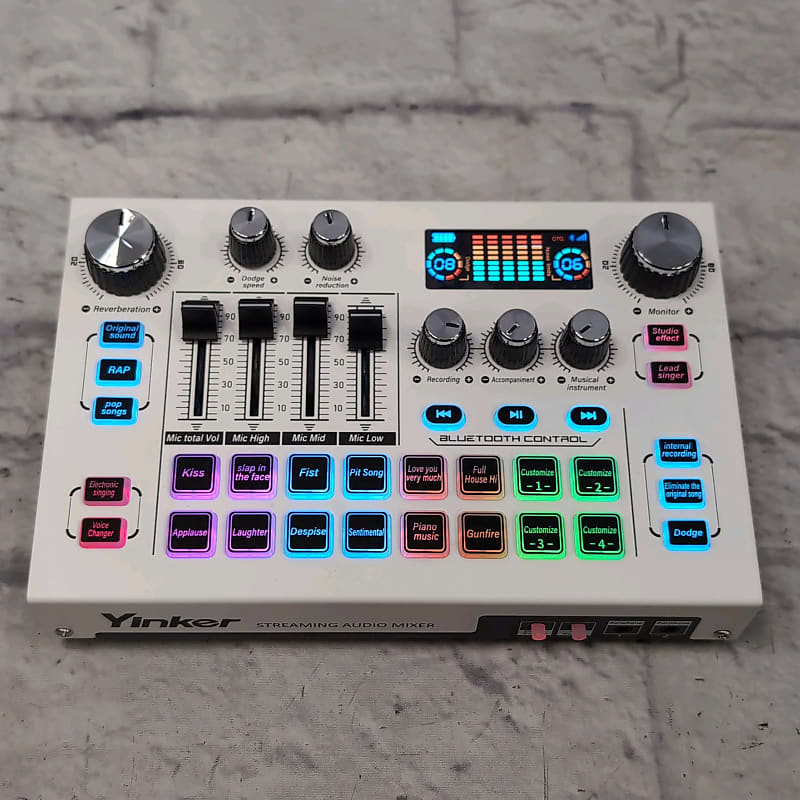 Yinker Streaming Audio Digital Mixer | Reverb