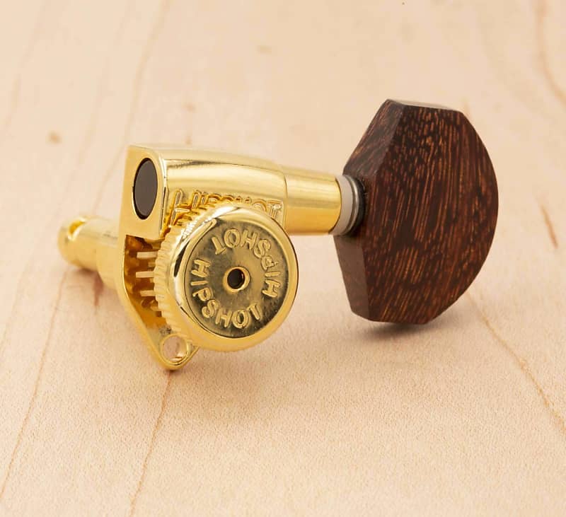 Tone Ninja Genuine Tintul Wood Large Tuner Buttons (6) fits | Reverb