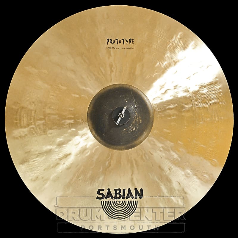 Sabian Prototype HHX Ride Cymbal 21" 2709 grams | Reverb