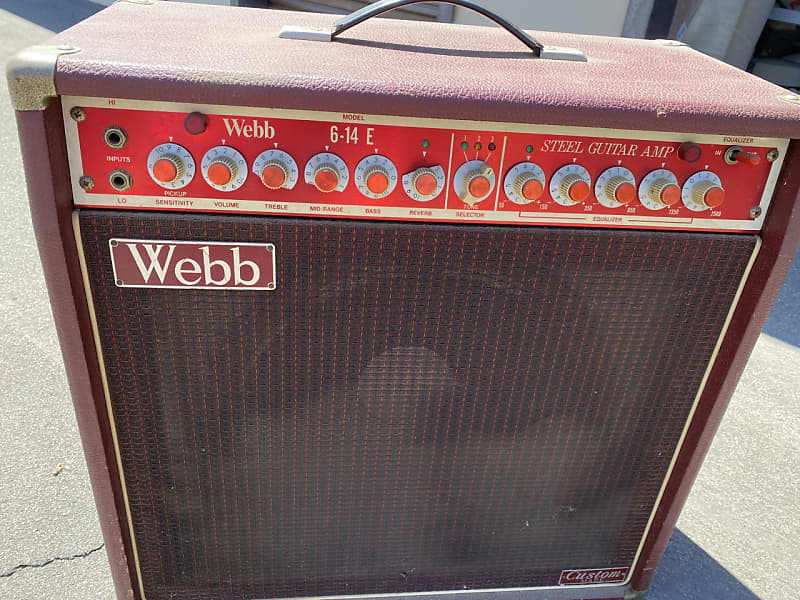 Webb 6-14 E Steel Guitar Amplifier Custom-Made | Reverb