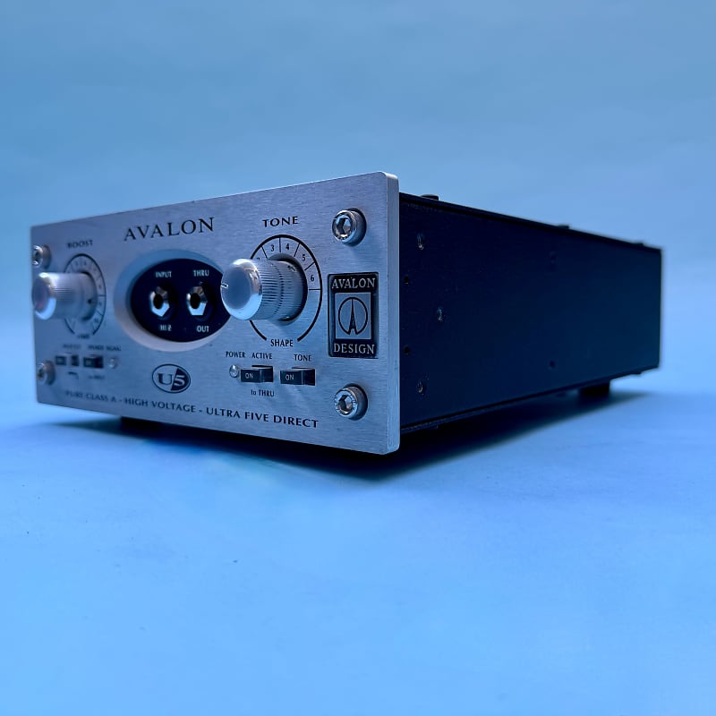 Avalon U5 Class A Active Instrument DI and Preamp Hi-Z input | Reverb