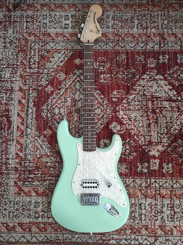 Squier Tom DeLonge budget Stratocaster 2023 | Reverb