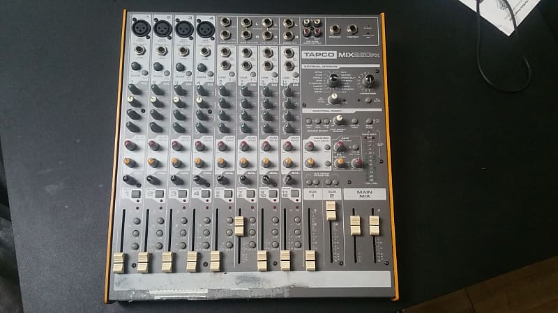 Tapco Mackie MIX 260FX analog audio mixer 12 Channel Input | Reverb UK
