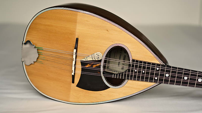 Mandolin, Antique Flat-back by Francesco Perretti circa 1920s | Reverb