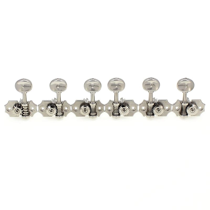 Graph Tech Ratio Electric 3+3 Waffle, Vintage Nickel | Reverb