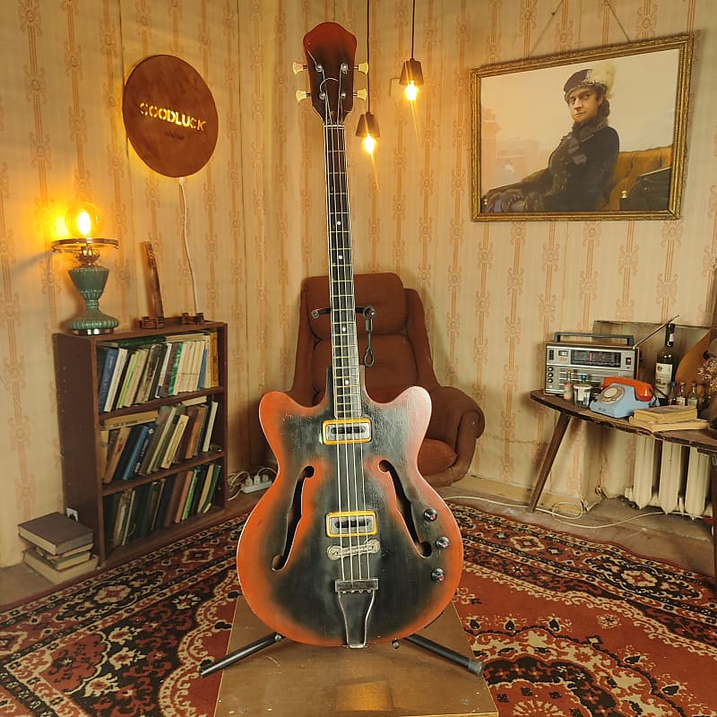 Orfeus Orpheus Hebros Bass Bulgaria USSR Soviet vintage EB ES | Reverb