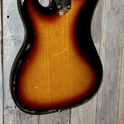 Killer 1970's Kay Precision Bass, Sunburst, MIJ Retro Plays | Reverb