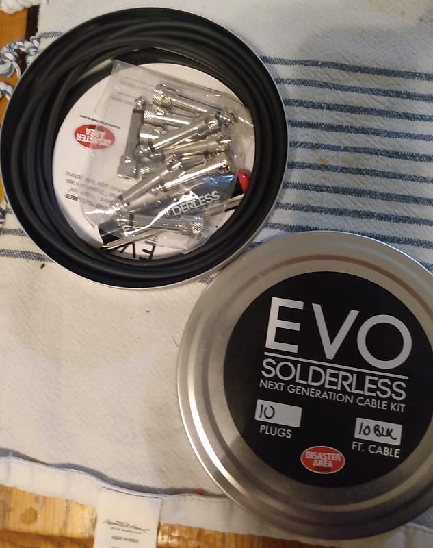 Disaster Area Designs EVO Next Generation Solderless Cable | Reverb