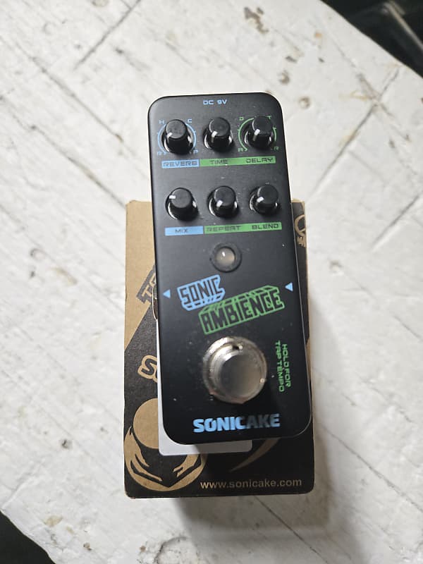 SONICAKE Delay Reverb Pedal Sonic Ambience Multi Mode Tap | Reverb