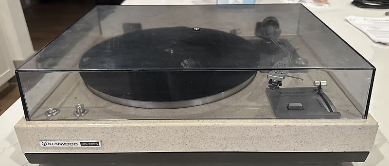 KENWOOD KD-2055 GRANITE TURNTABLE VINTAGE 80's | Reverb