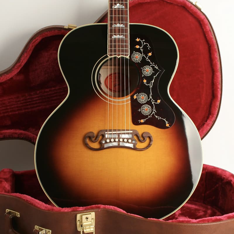 Gibson SJ-200 Original Vintage Sunburst 20835001 | Reverb