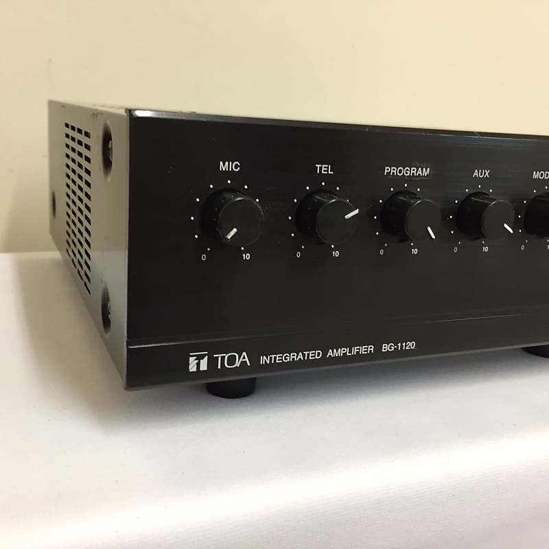 TOA ELECTRONICS BG-1120 1990's - Black | Reverb