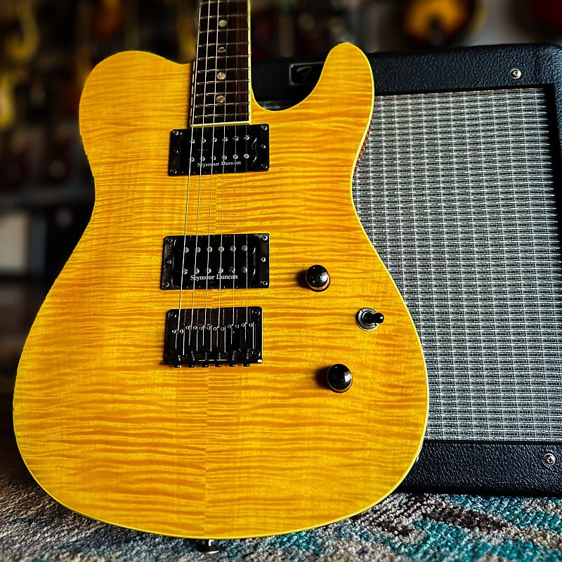 2011 Fender FMT Telecaster - Flame Maple Top Tele - Seymour | Reverb