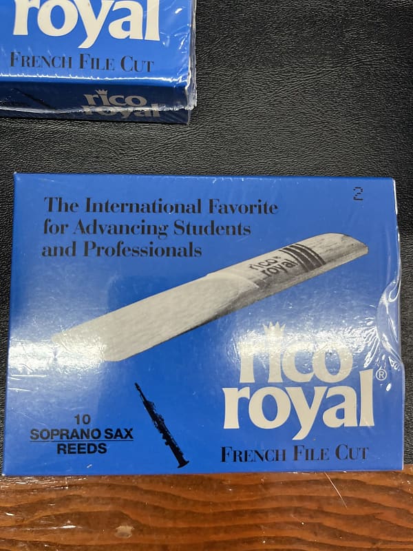 Vintage Rico Royal Soprano Sax Reeds 2 | Reverb