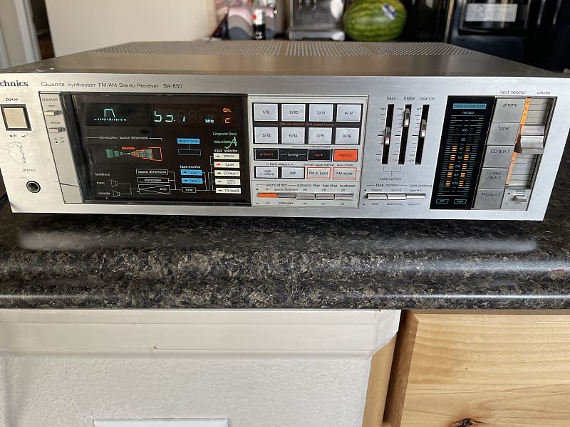 Technics SA-850 80s Silver | Reverb