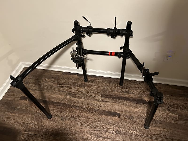 Yamaha DTX drum rack with mounts and clamps | Reverb