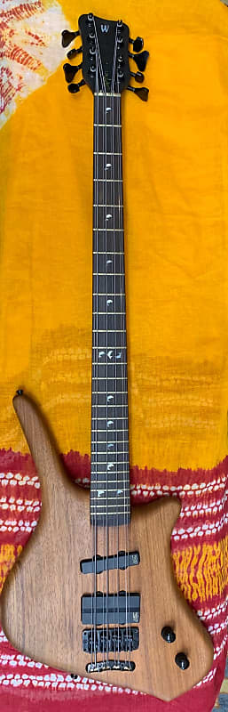 Warwick Dolphin Pro-1 8-String Bass 1992 Natural | Reverb