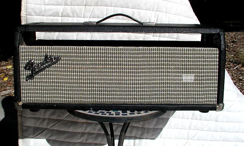 Original 1971 Fender Twin Reverb Head Cabinet | Reverb