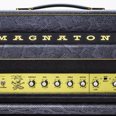 Magnatone Slash SL-100 Purple Python Head | Reverb