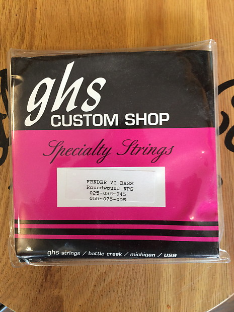 GHS Custom Shop Fender Bass VI Strings | Reverb