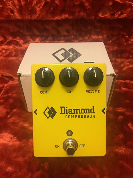 Diamond Compressor FREE SHIPPING Yellow | Reverb