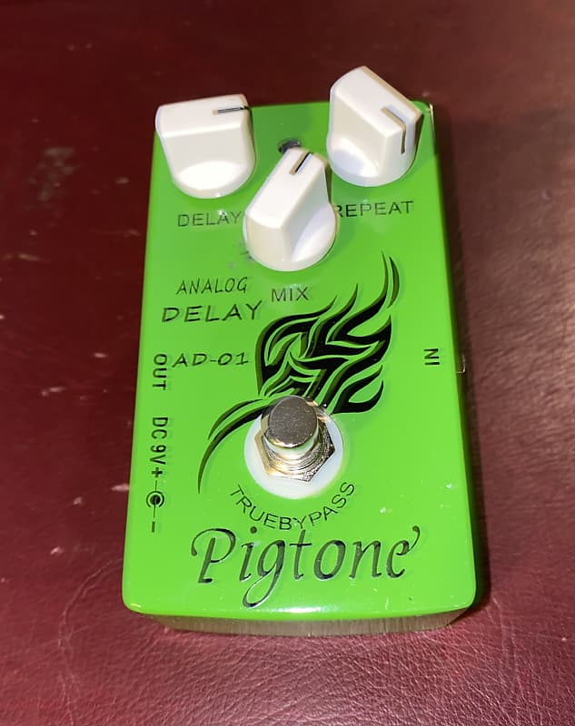 Pigtone Analog Delay AD-01 2000’s Green | Reverb