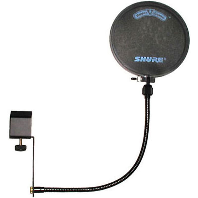 Shure PS-6 Popper Stopper Pop Filter w/ Metal Gooseneck & | Reverb