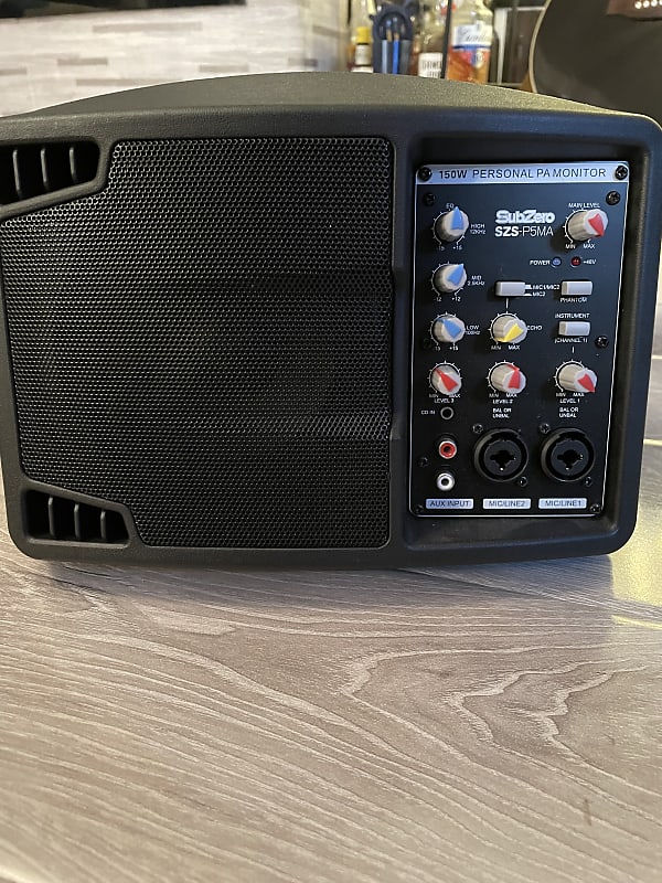 SubZero SZS-P5MA 150W 5" Active Personal PA Monitor 2021 - | Reverb