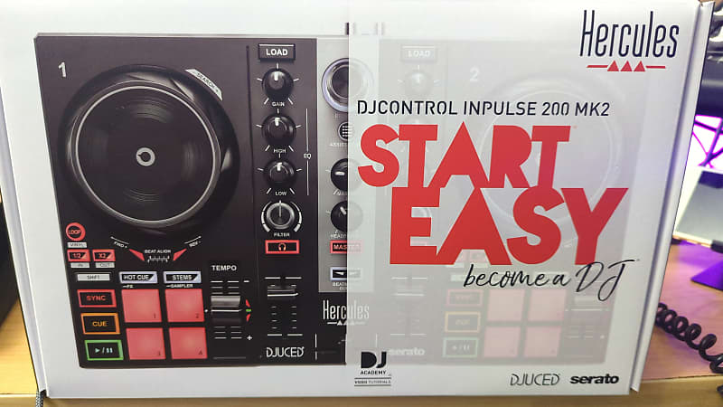 Hercules Inpulse 200 MK2 2023 - Black | Reverb