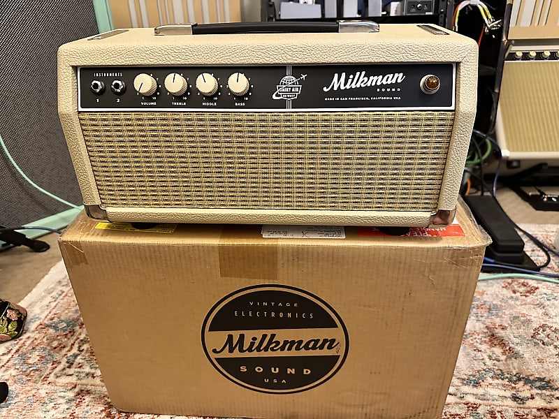 Milkman Dairy Air 30-Watt Guitar Amp Head with 6L6 Tubes | Reverb