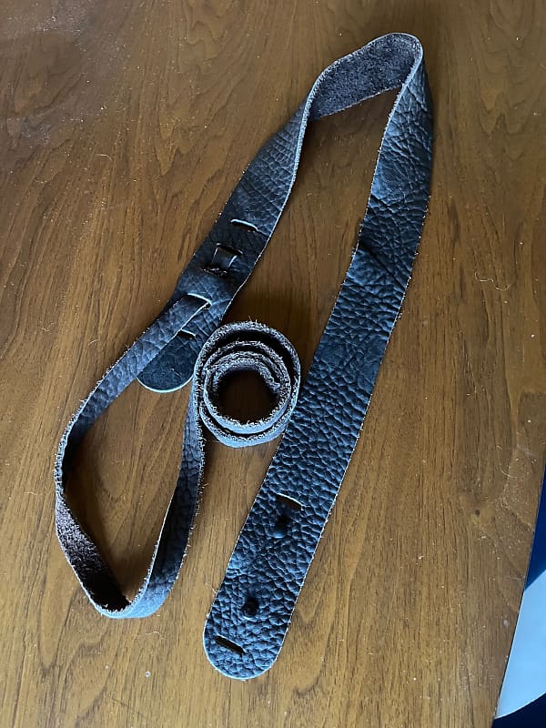 Lakota Leathers 2" wrap around Buffalo banjo strap 2019 | Reverb UK