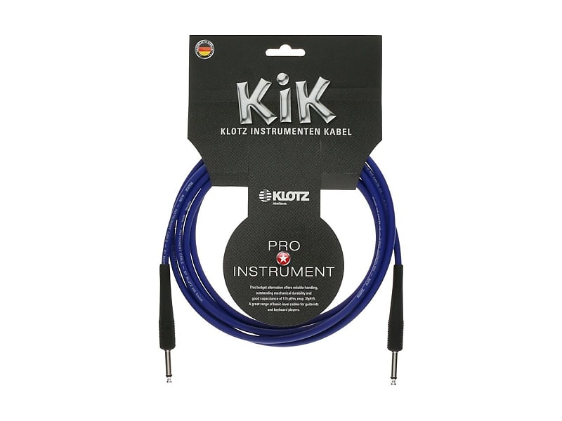 Klotz Professional Instrument Cable - Straight/Straight - | Reverb