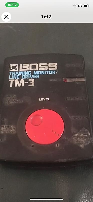 Boss Boss 1980’s Vintage Boss TM-3 Training Monitor Headphone | Reverb