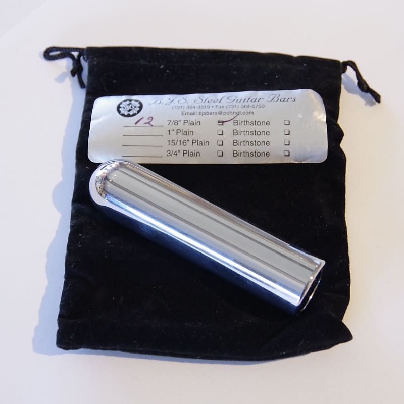 BJS Pedal Steel Tone Bar - 3 1/2" x 7/8" | Reverb