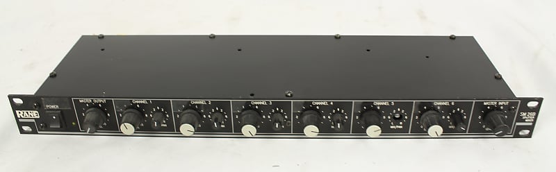 Rane SM26B 6-Channel 1U Rackmount Splitter / Mixer / Booster | Reverb