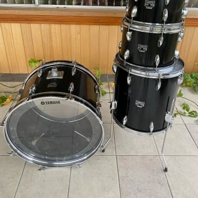 Yamaha Shell pack 1960’s - Black | Reverb