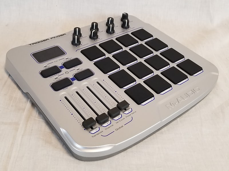 M-Audio Pre Owned Trigger Finger MIDI Controller 16-Pad MIDI | Reverb