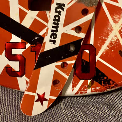 PAINTED & RELIC’ED 5150 PROJECT GUITAR PARTS: BODY (DIVEBOMB) | Reverb