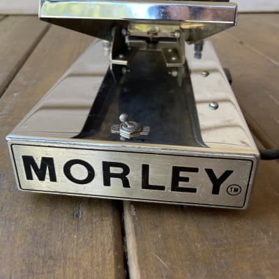 Morley Power Wah Boost PWB 1970s Chrome 1970s Chrome | Reverb