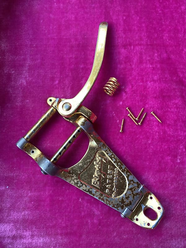 Bigsby B7 Gold vibrato tailpiece. 1962 model to | Reverb Australia