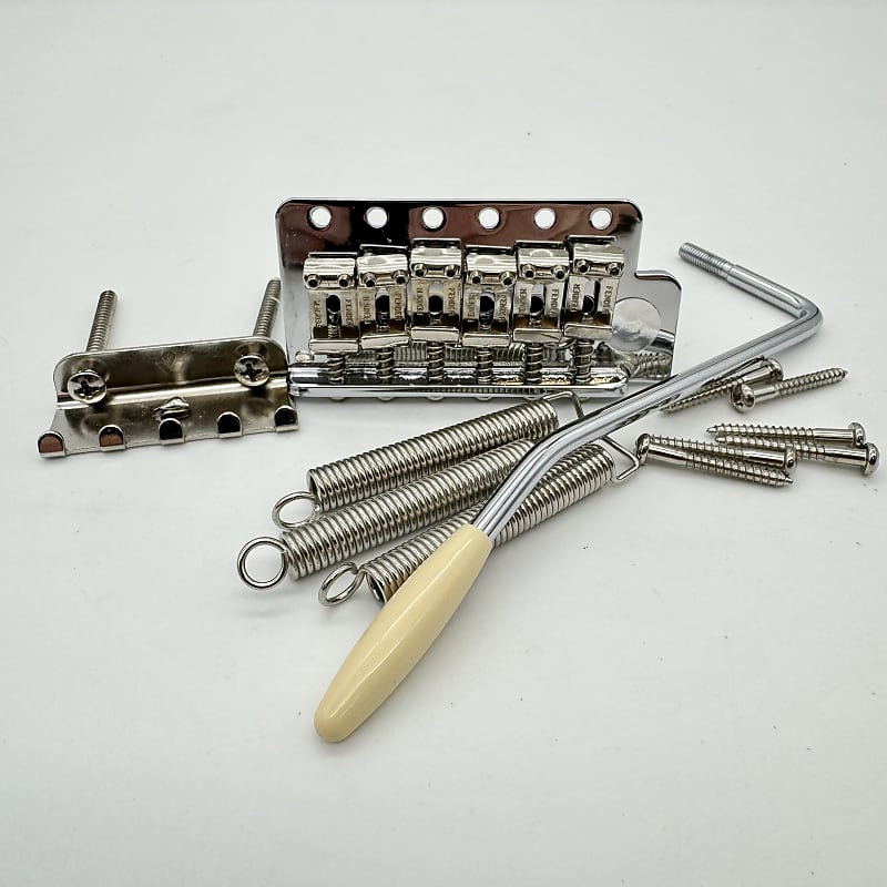 Fender USA Stratocaster Vintage-Style Tremolo 6-Point Bridge | Reverb