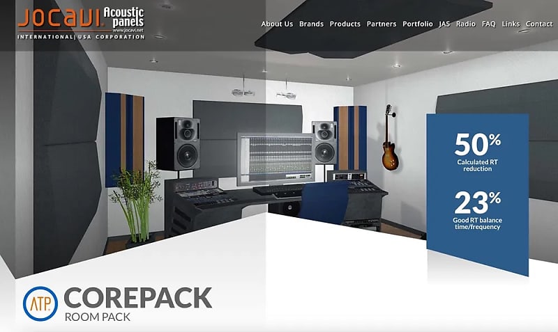 Jocavi ATP Corepack : Complete Pack of Acoustic Panels for a | Reverb