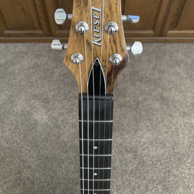 Kiesel CT6 2023 - Deep Wine Red spalted maple top | Reverb