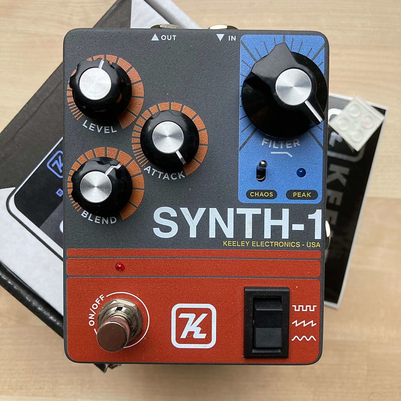 Keeley Electronics USA Synth-1 Reverse Attack Fuzz Wave | Reverb