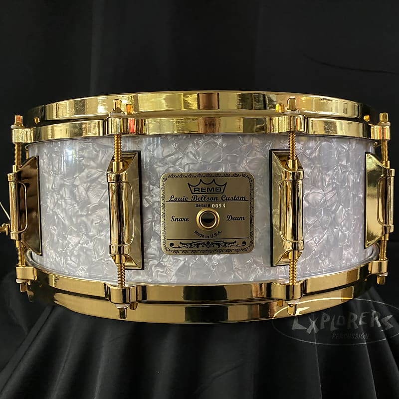 Remo Louie Bellson Limited Edition Snare Drum #94 of 1000 NOS | Reverb