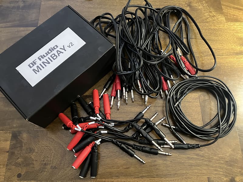 DF Audio Minibay v2 40-Point Desktop Patchbay | Reverb