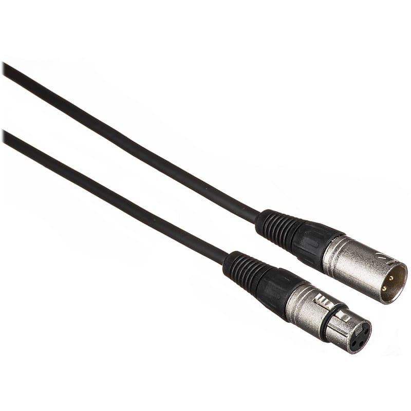 Kramer Electronics 10' XLR (M) to XLR (F) Quad Style Cable | Reverb